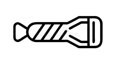 Binoculars Outline Icon Vector Graphic Observation Tool Symbol Vector Design Generative Ai