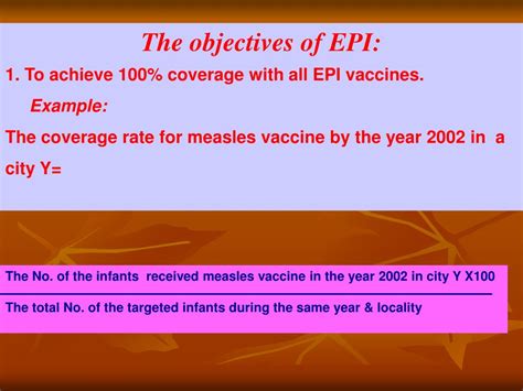 Ppt The Expanded Program On Immunization Epi Powerpoint