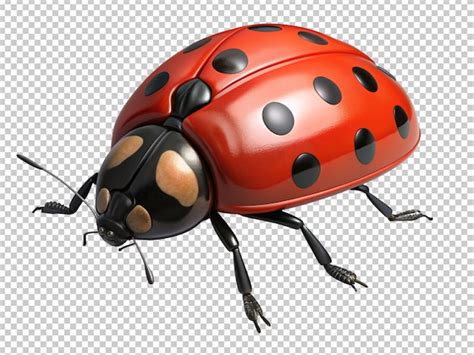 Premium Psd Ladybug Insect