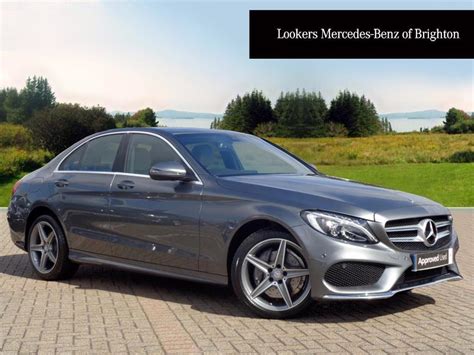 Mercedes Benz C Class C 220 D 4matic Amg Line Grey 2017 06 08 In