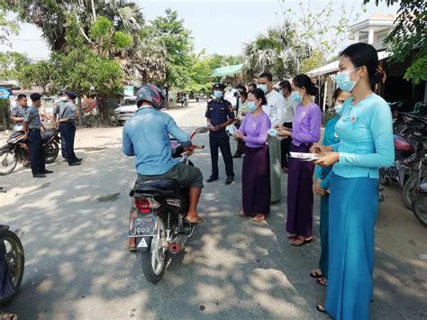 မာန်အောင်မြို့နယ်တွင် မုန်တိုင်းဘေးအန္တရာယ် အသိပညာပေးနှိုးဆော်ခြင်းနှင