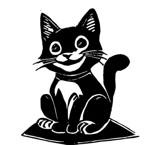 Premium Vector Cute Cat Vector Illustration Set