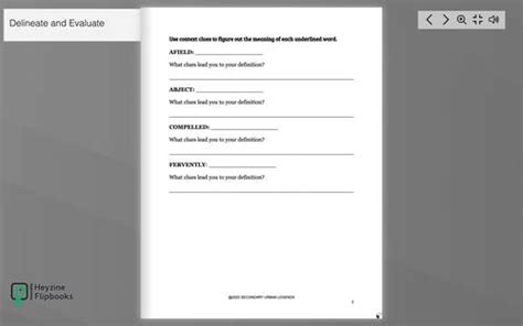 Delineate And Evaluate Claims Assess Reasoning Evidence TPT