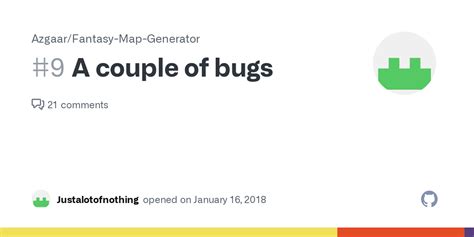A Couple Of Bugs Issue 9 Azgaar Fantasy Map Generator GitHub