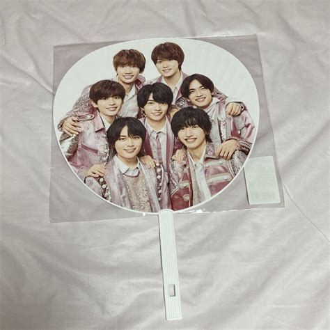 Johnnys Countdown Live2021 2022 なにわ男子うちわ メルカリ
