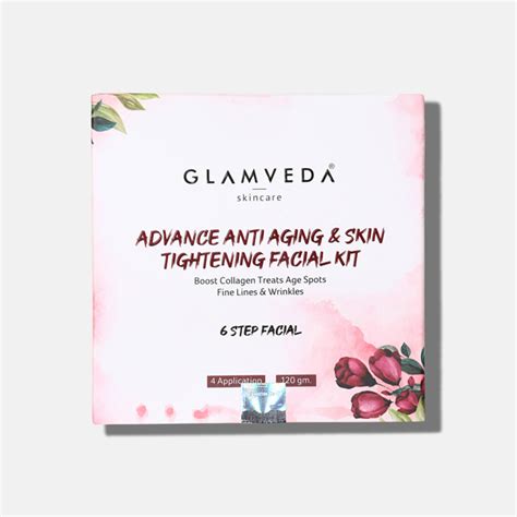 Buy Glamveda Advance Anti Ageing Facial Kit 120 Gm Online At Discounted