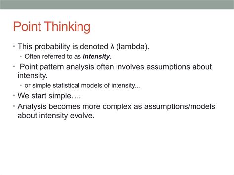 spatial point patterns pdf geography science