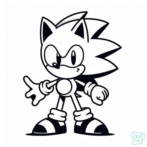 32 Sonic Coloriages Pages Pdf Imprimables Gratuites