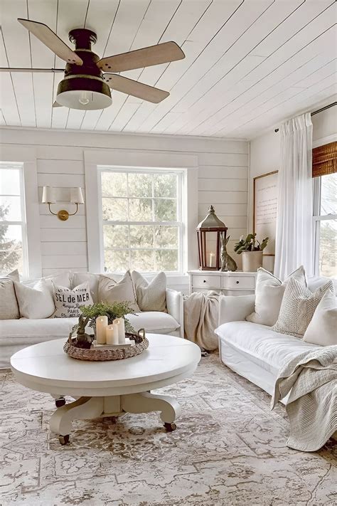 49 Modern Farmhouse Living Room Ideas For A Cozy And Elegant Space