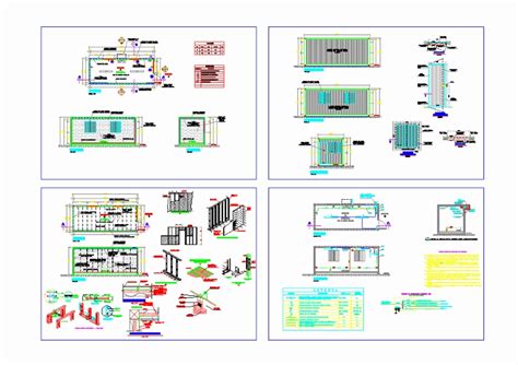 20 Foot Marine Container Office In Dwg 361 28 Kb Cad Library