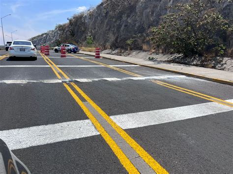 Ponen topes en el Cuarto Cinturón Vial antes de la Curva de la Muerte Periódico AM
