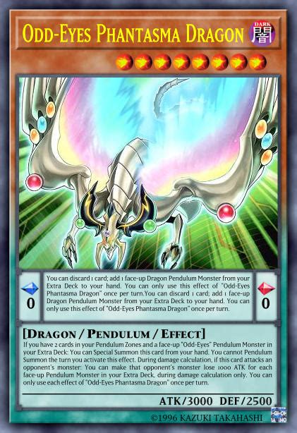 Odd Eyes Phantasma Dragon By Nhociory On Deviantart