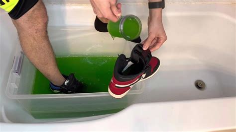 Green Slime In Mix Matched Jordan 1s And Adias Kit