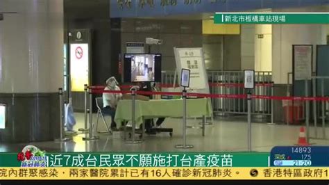 记者连线近7成台湾民众不愿施打台产疫苗凤凰网视频凤凰网
