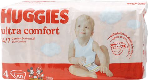 Huggies Pannolini Ultra Comfort Taglia 4 7 18 Kg 50 Pz Dm Italia
