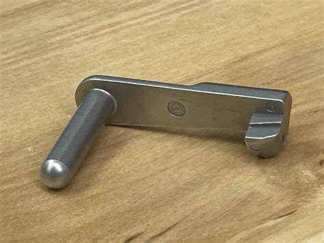 1911 Slide Stop Engraved 9mm 38 Super Stainless Steel Ebay