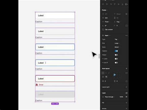 Dmitriy Bunin On Linkedin Advanced Input Component In Figma Uikit Responsivedesign Textfield