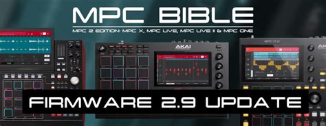 MPC Bible Update For MPC Firmware 2 9