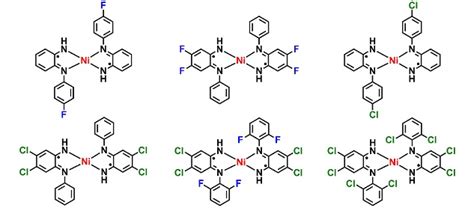 Square Planar Nickel Ii Complexes With Halogenated O‐diiminobenzosemiquinonato Ligation