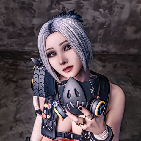 후방 주의 오버워치 로드호그 여체화 코스프레 인벤 코스프레 갤러리 인벤