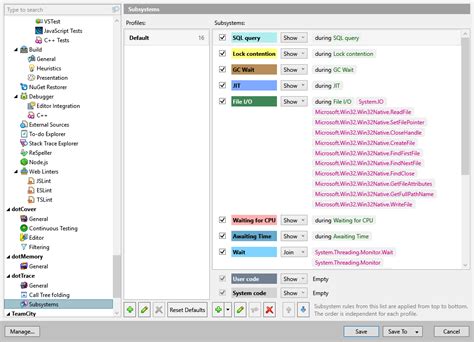Profiles Dottrace Documentation