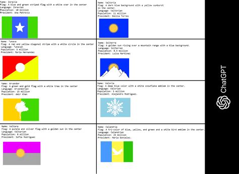 I Asked Chatgpt To Generate Random And Non Existent Countries Here Is What It Came Up With R