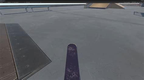 First Person Skateboarding Demo You Spin The Board Using Analog Sticks