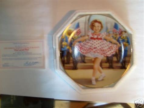 Shirley Temple Stand Up And Cheer Collector Plate 30075306