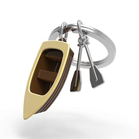 Breloc Barca Cu Vasle Blue Ts