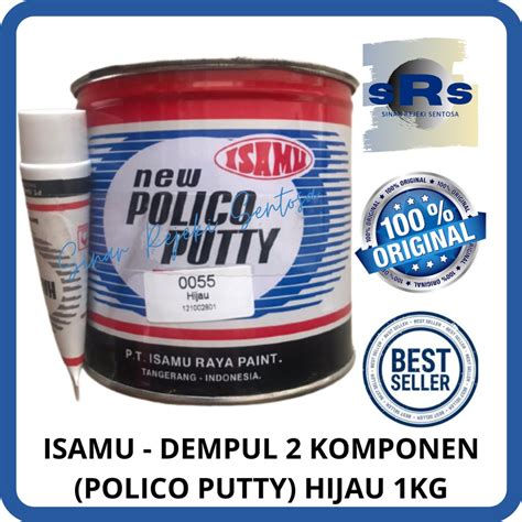 Jual Isamu Dempul Besi Dempul Mobil Dempul 2 Komponen 1kg Shopee Indonesia