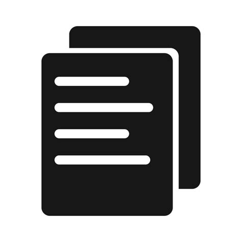 data copy silhouette icon vector 26530377 vector art at vecteezy
