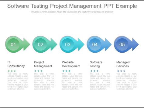 software testing project management ppt example