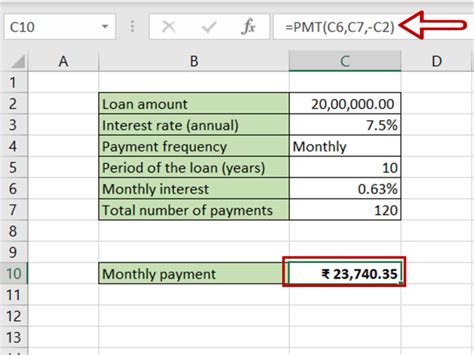 How To Calculate Monthly Payment On A Loan In Excel SpreadCheaters