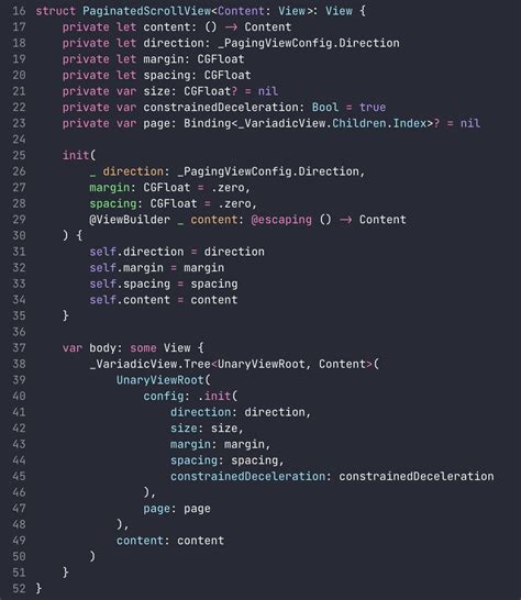 In Many Ios Apps Theres A Need For A Horizontally Scrollable View