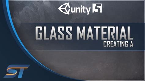 Create A Basic Glass Material In Unity