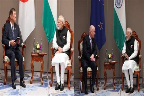 Pm Modi Holds Bilateral Meetings With Asean Leaders At East Asia Summit