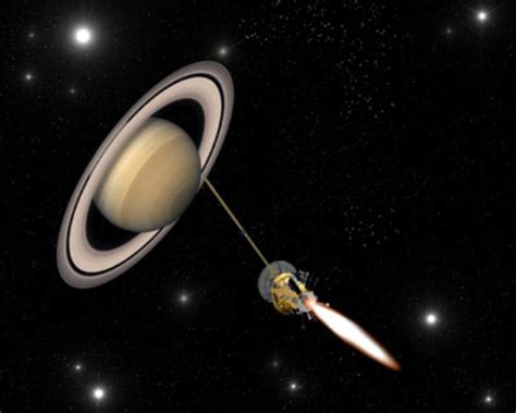 Cassini Huygens Nears Insertion Into Saturns Orbit Cassini Huygens