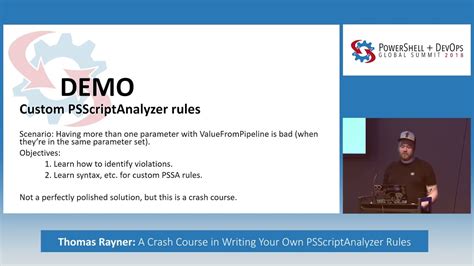 A Crash Course In Writing Your Own Psscriptanalyzer Rules By Thomas