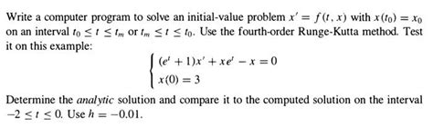 Solved 2 Solve Computer Problem 1 In Section 8 3 Write You Chegg Com