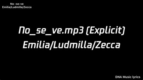 No Se Ve Emilialudmillazecca Letralyrics Youtube Music