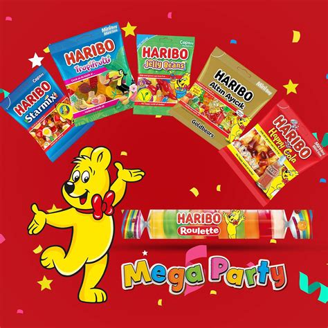 Haribo Jelly Mega Party Size Value Pack 200 G Online At Best Price Lulu UAE