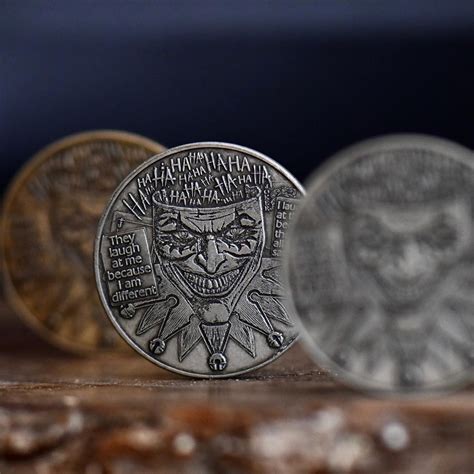 Joker Coin Edc Reminder Coins