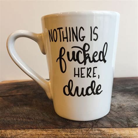 Big Lebowski Mug Etsy Mugs The Big Lebowski Coffee Mugs
