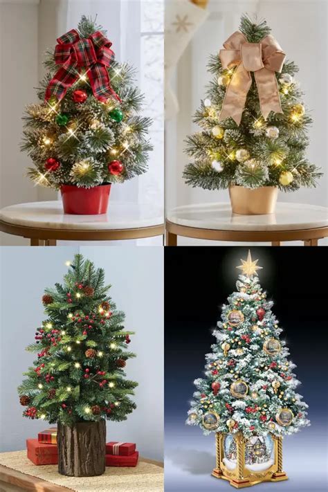 5 Tabletop Christmas Trees Ideas