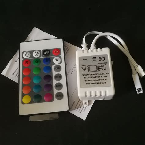 12v 24key Led Rgb Ir Rf Infrared Wireless Control Grandado