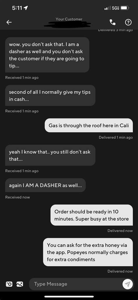 I Unassigned After She Said “im A Dasher As Well” And She Couldnt Tip 2 At Least Order Was