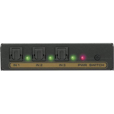 3 Ports Toslink Switch Speaka Professional 1000180 Built In Co From