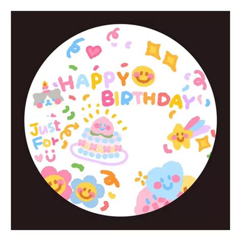 D Ins Feliz Cumpleaños Proyección Ambiente Pastel Proyecto 0 Cuotas