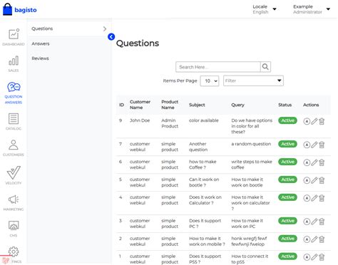 Laravel Product Question Answer Extension Faq Review Module Webkul