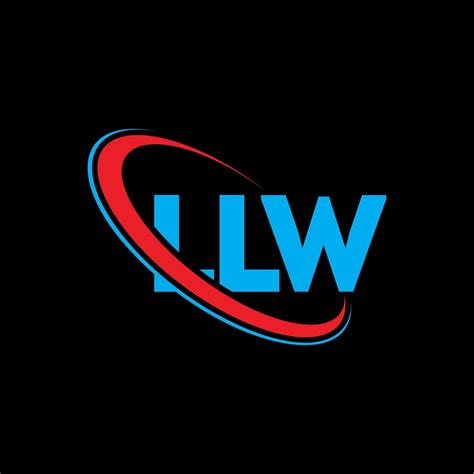 Llw Logo Llw Letter Llw Letter Logo Design Initials Llw Logo Linked With Circle And Uppercase